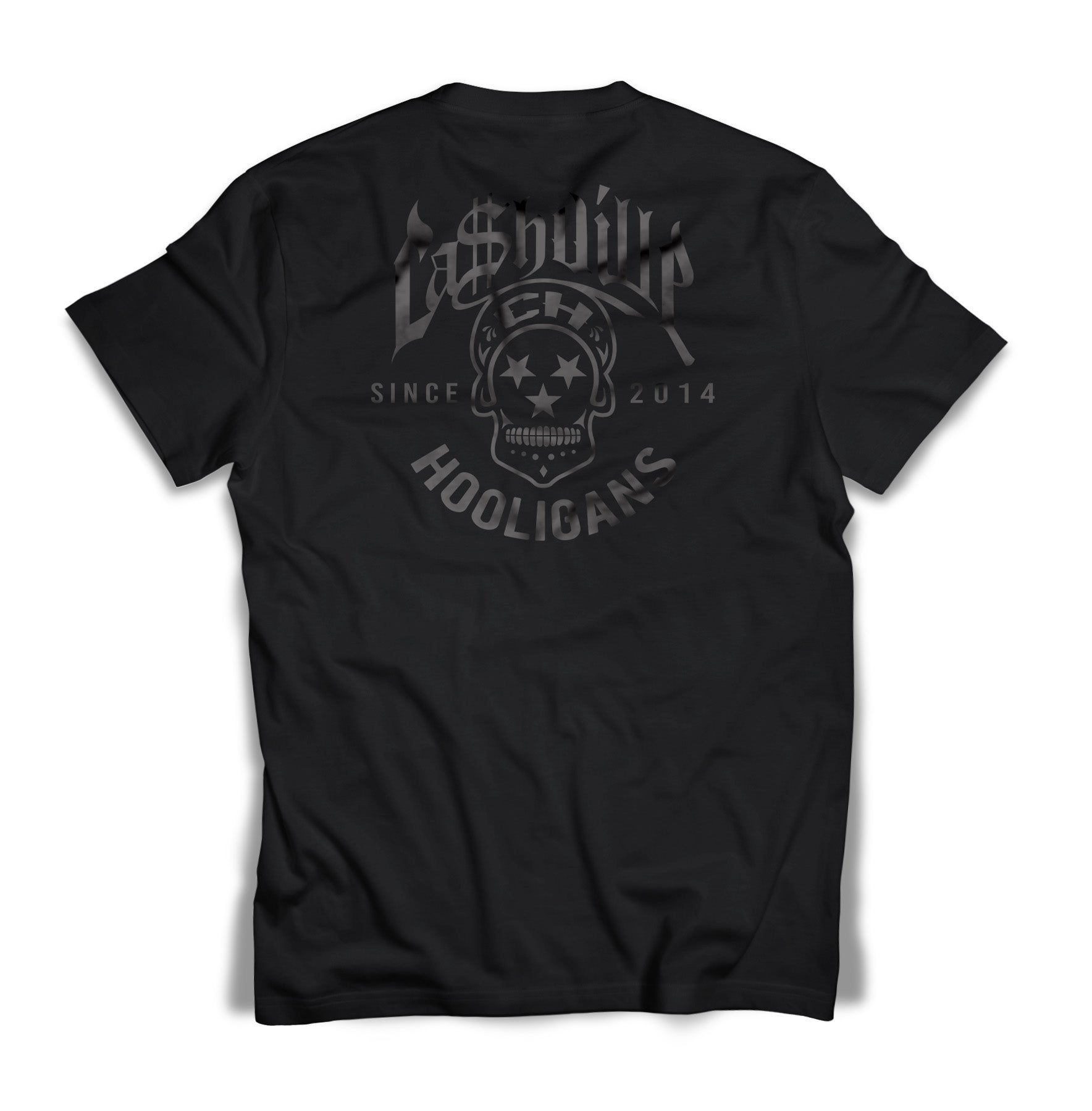 Hooligans Front & Back Tee Grey – CashvilleHooligans